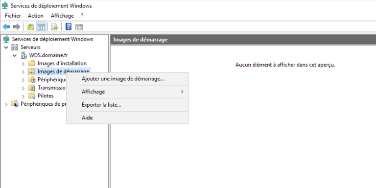 WDS sous Windows Server 2019 – GO Open Source