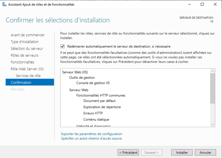 Serveur Web IIS sous Windows Server 2019 – GO Open Source