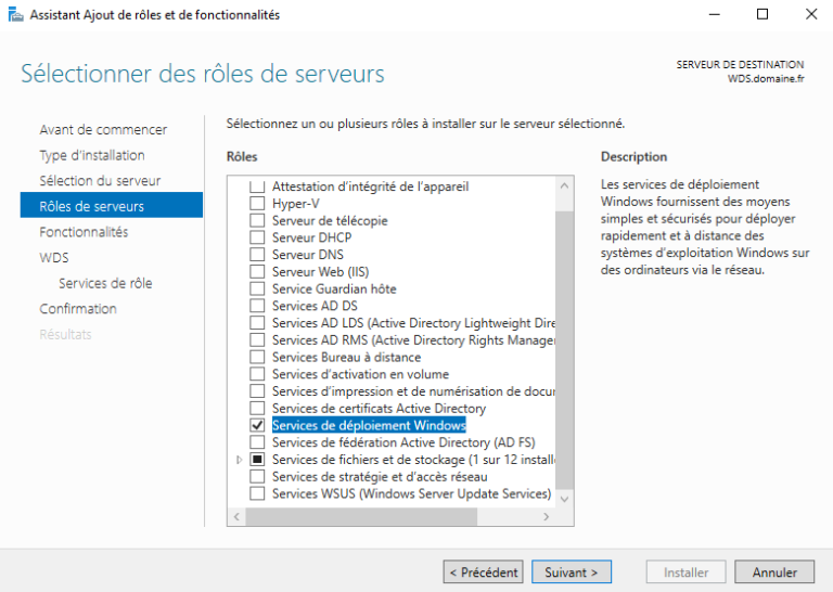WDS sous Windows Server 2019 – GO Open Source